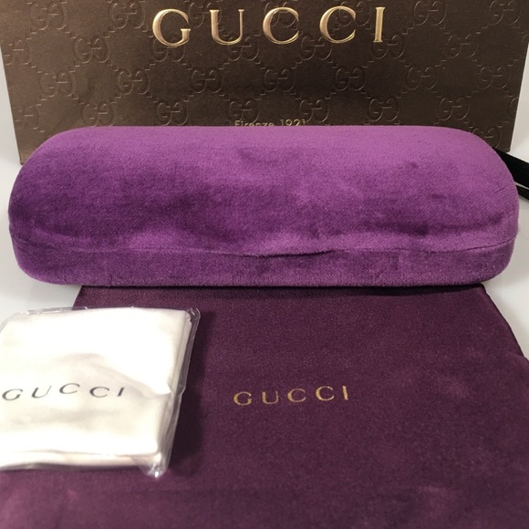 Gucci | Accessories | Brand New Authentic Gucci Velvet Sunglass Case ...